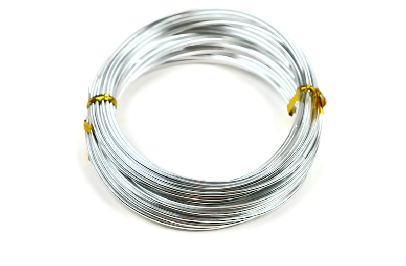 10 Meter Craft Wire Wire Wrapping 2mm Anodized Aluminum Roll | Etsy