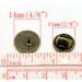 10 Tie Tac Pin Brooch Bronze Tone Lapel Pins F743 - Etsy