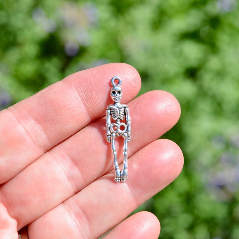 Skeleton Charm - Etsy