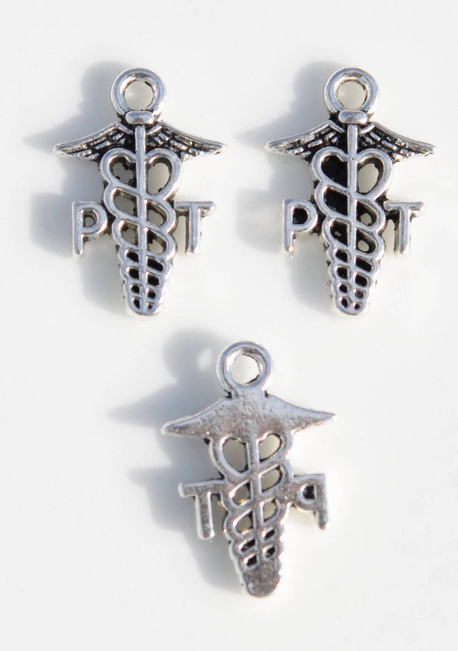 5 PT Medical Silver Tone Charms SC5366 | Etsy