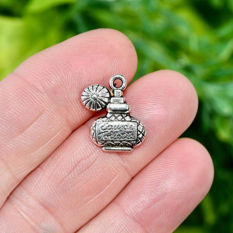 Perfume Bottle Tiny Charm - Etsy