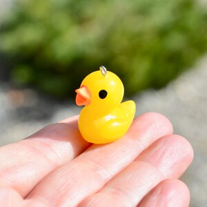 BULK 10 Yellow Duck 3D Plastic Charms SC1461 - Etsy