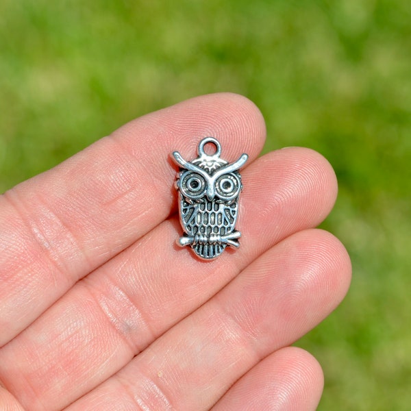 Owl Charms - Etsy