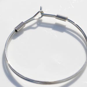 1 Double Wire Bangle Silver Tone Bracelet C797 - Etsy