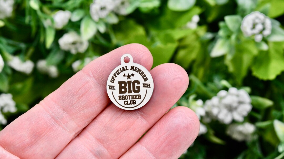 Official Member, Big Brother Club 2024 Custom Laser Engraved Stainless ...