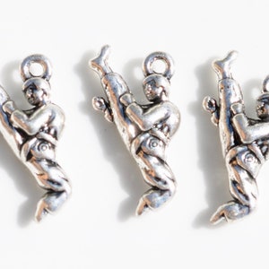 BULK 20 Karate - Kick Boxing - Taekwondo - Jujitsu - 3D Silver Tone ...