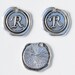 BULK 20 Letter R, Wax Stamp Silver Tone Charms SC2167 - Etsy