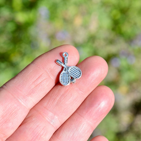 Tennis Racket Charms - Etsy