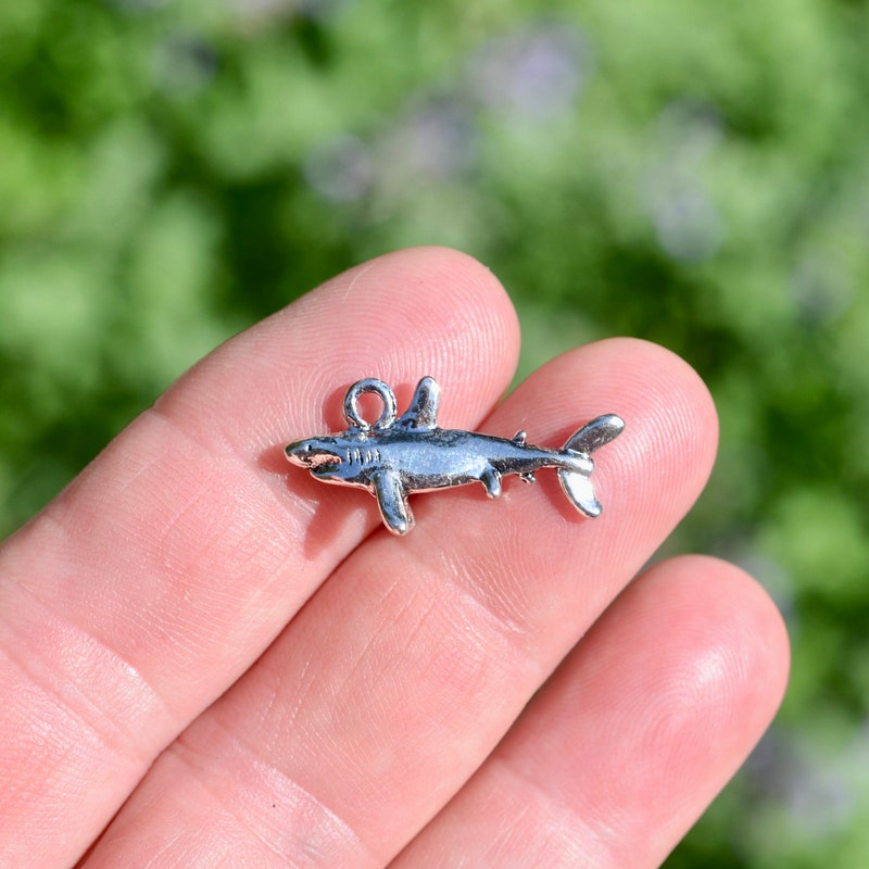 Shark Charm - Etsy