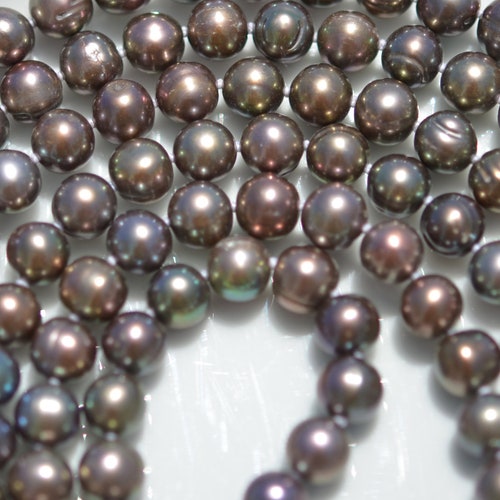 1 Strand Light Ivory Color Glass Pearl Beads 4mm BD798 | Etsy