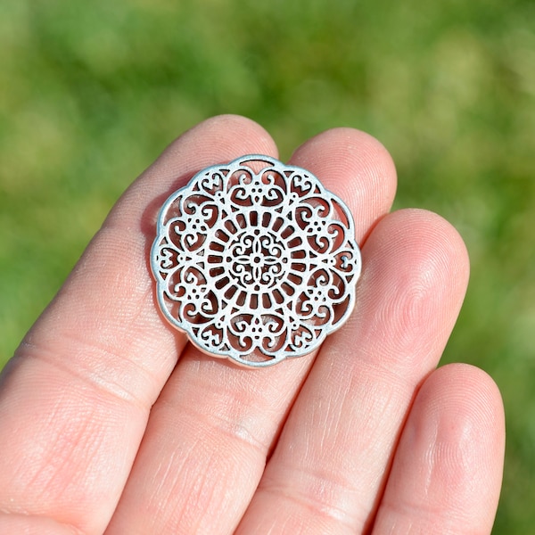 Filigree Pendant - Etsy