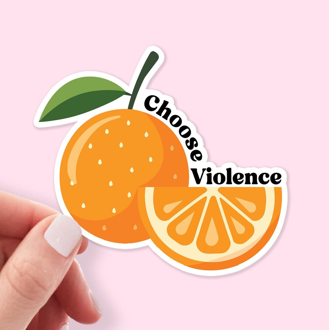 Choose Violence Sticker, Fourth Wing Sticker, Waterproof, Bookish ...