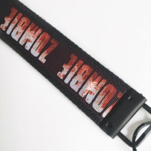 Zombie Keychain Wristlet, Horror Keychain Strap - Etsy