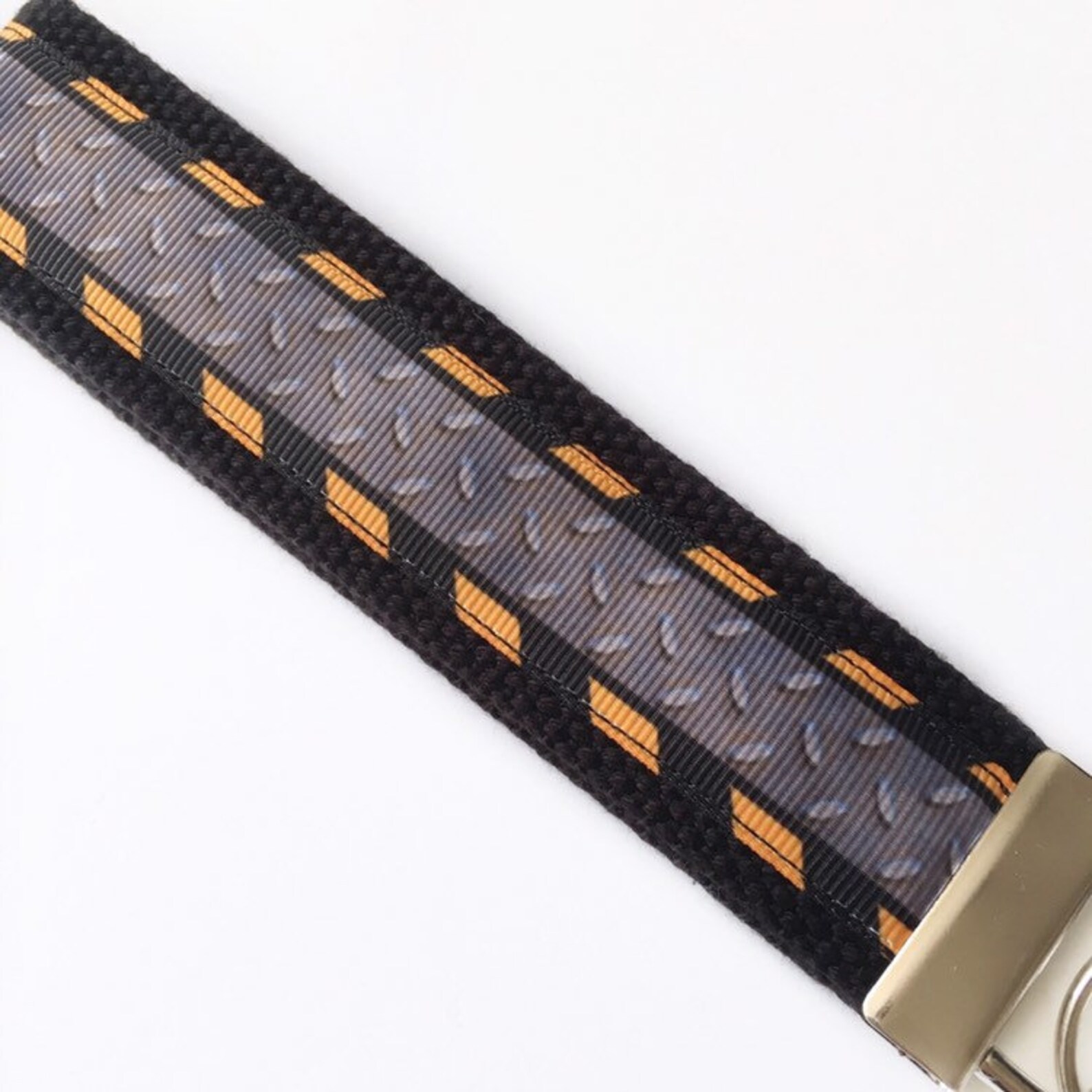 Construction Keychain Wristlet Key Fob Wristlet - Etsy