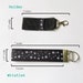 Stars Wristlet Keychain / Black and White Key Strap / Star Key - Etsy