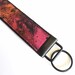 Tie Dye Keychain Wristlet Pink and Red Wristlet Key Fob - Etsy