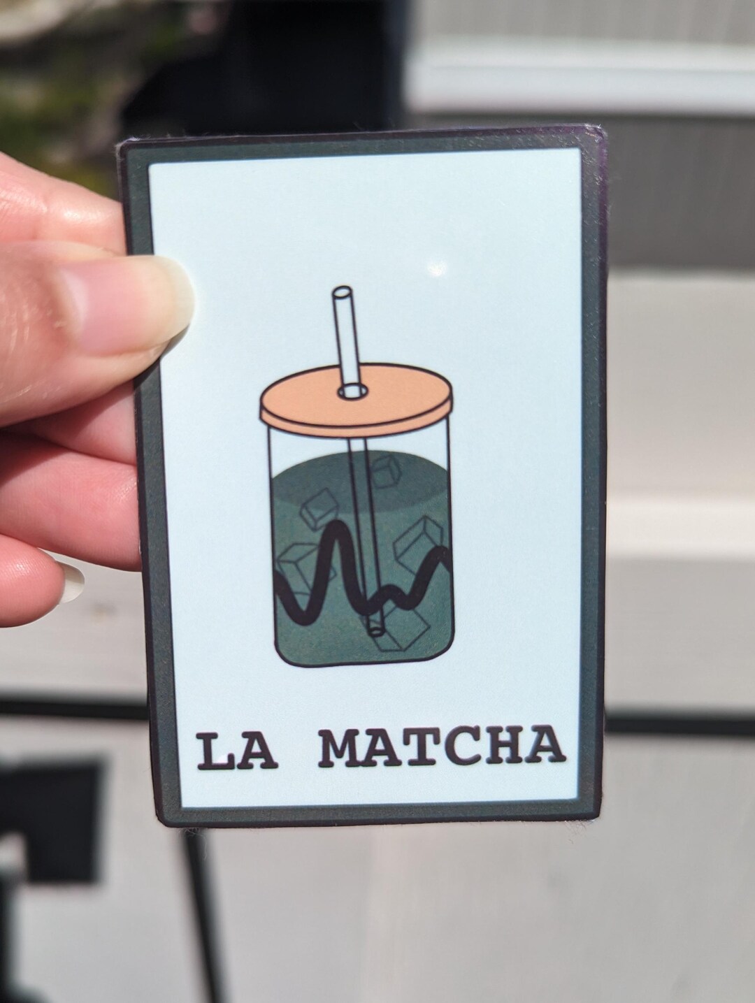 La Matcha - Sticker | Loteria Inspired Sticker | Sticker for Laptop ...