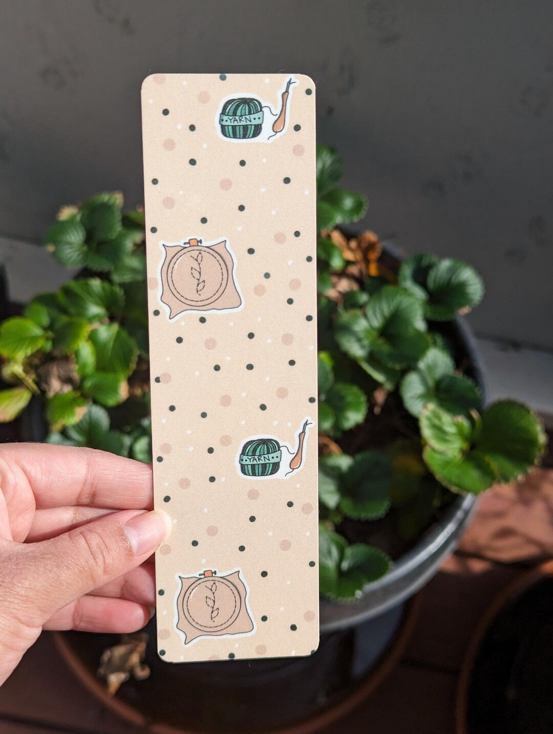 Punch Needle Themed Bookmarks | Punch Needle | Embroidery Themed ...