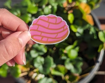 Panesito Con Un Chismesito - Sticker | Pan Dulce Sticker | Pink ...