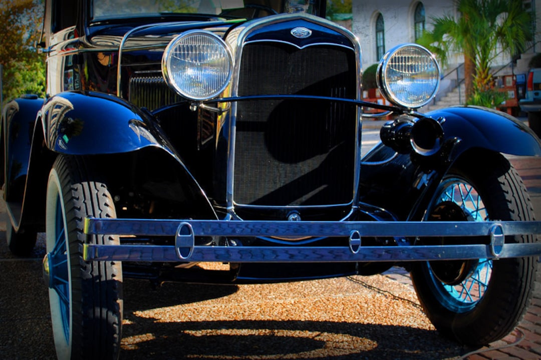 Automotive Art - 1931 Ford Model H - Antique Car - Ford - Garage Art ...