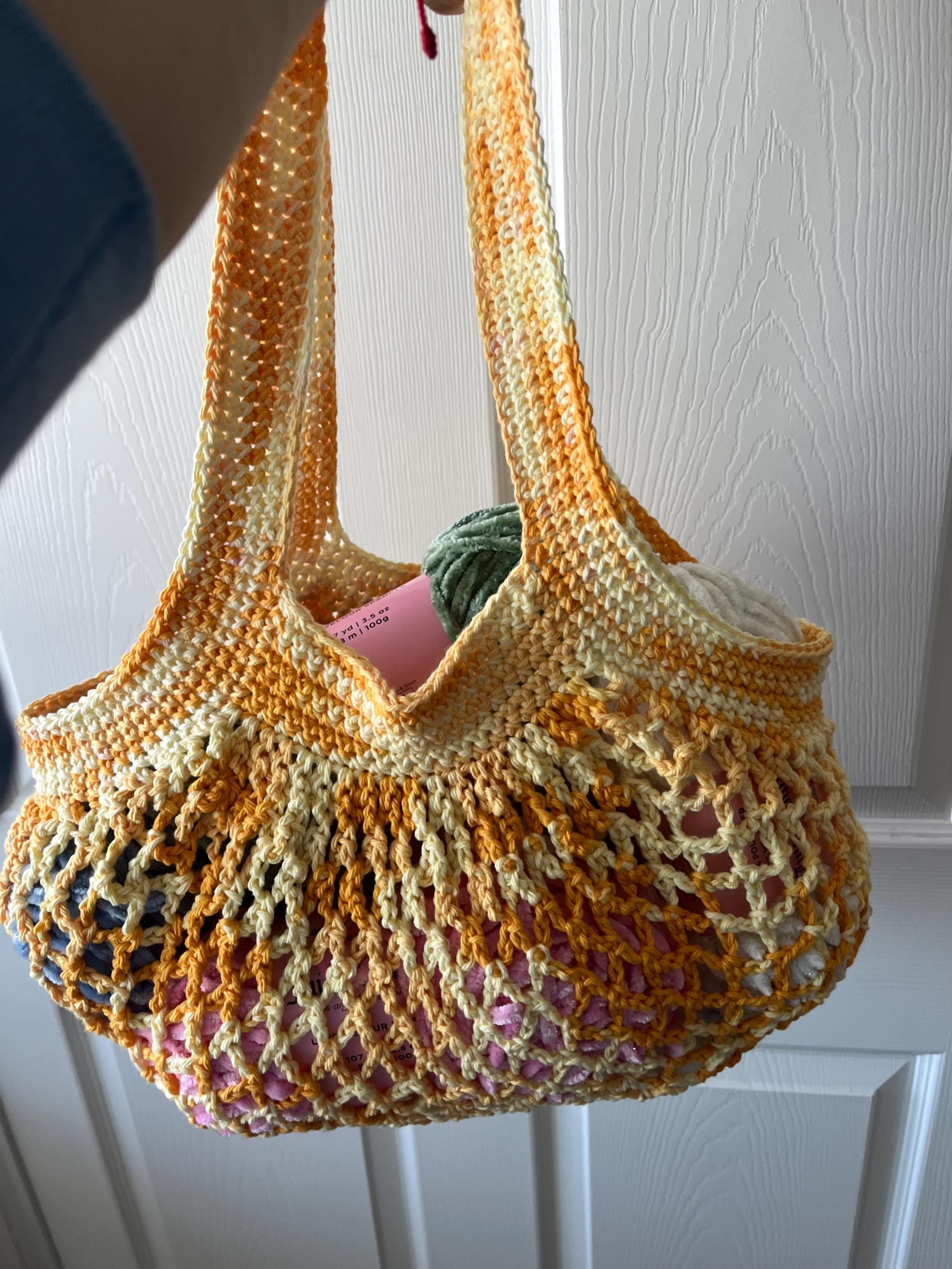Crochet Market Bag - Etsy