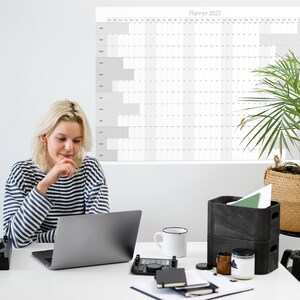 Extra-large 2025 Wall Planner Calendar | Perfect for Yearly Planning ...