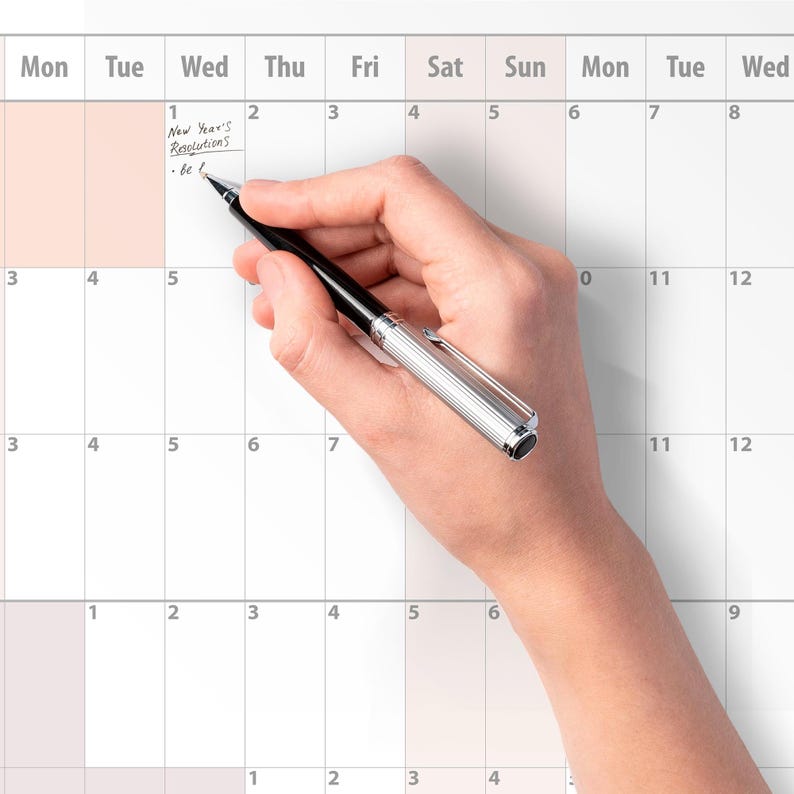 Extra-large 2025 Wall Planner Calendar | Perfect for Yearly Planning ...