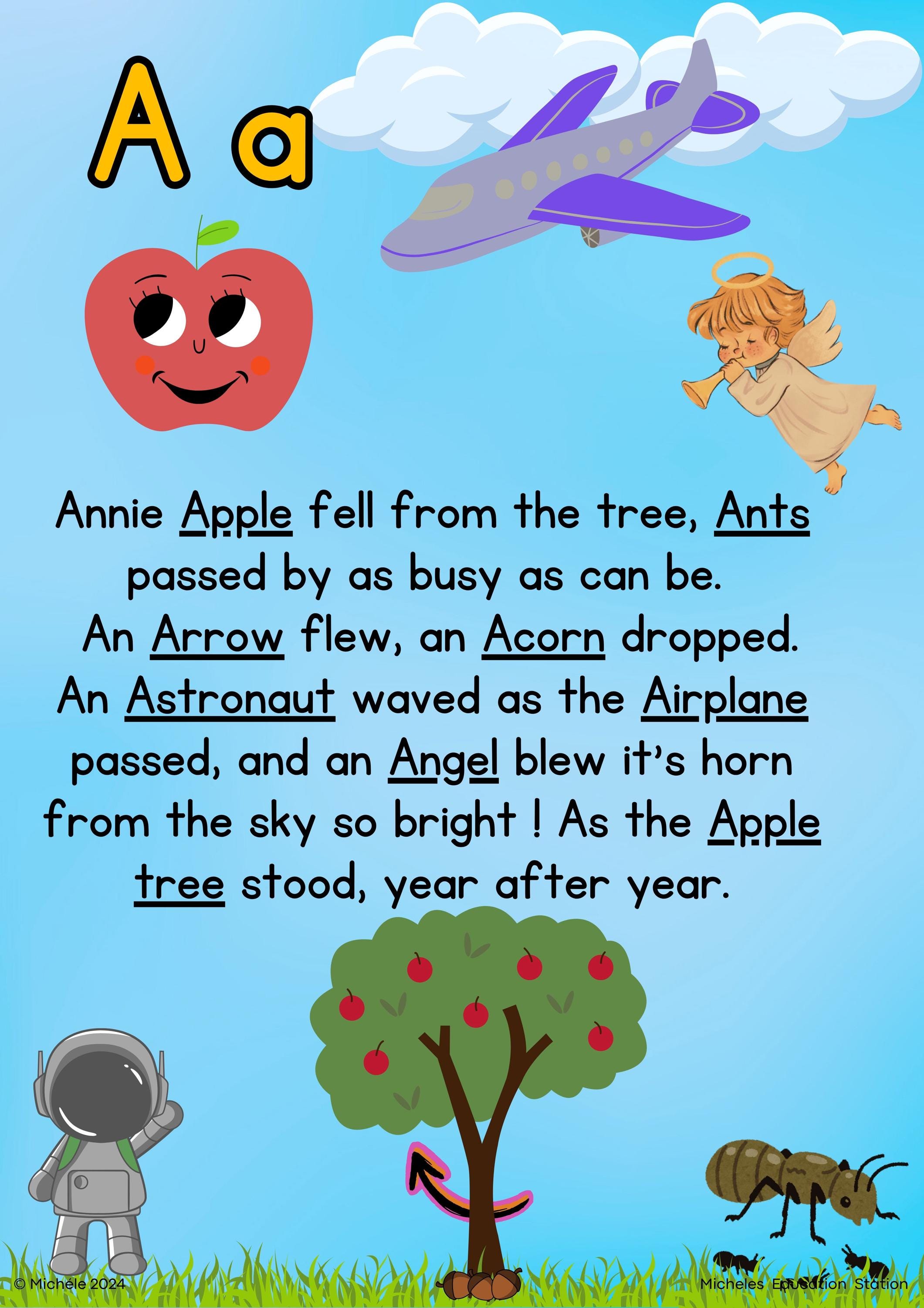 Explore My A4 Digital Alphabet Print Posters: 39 Pages of A-Z Pictures ...