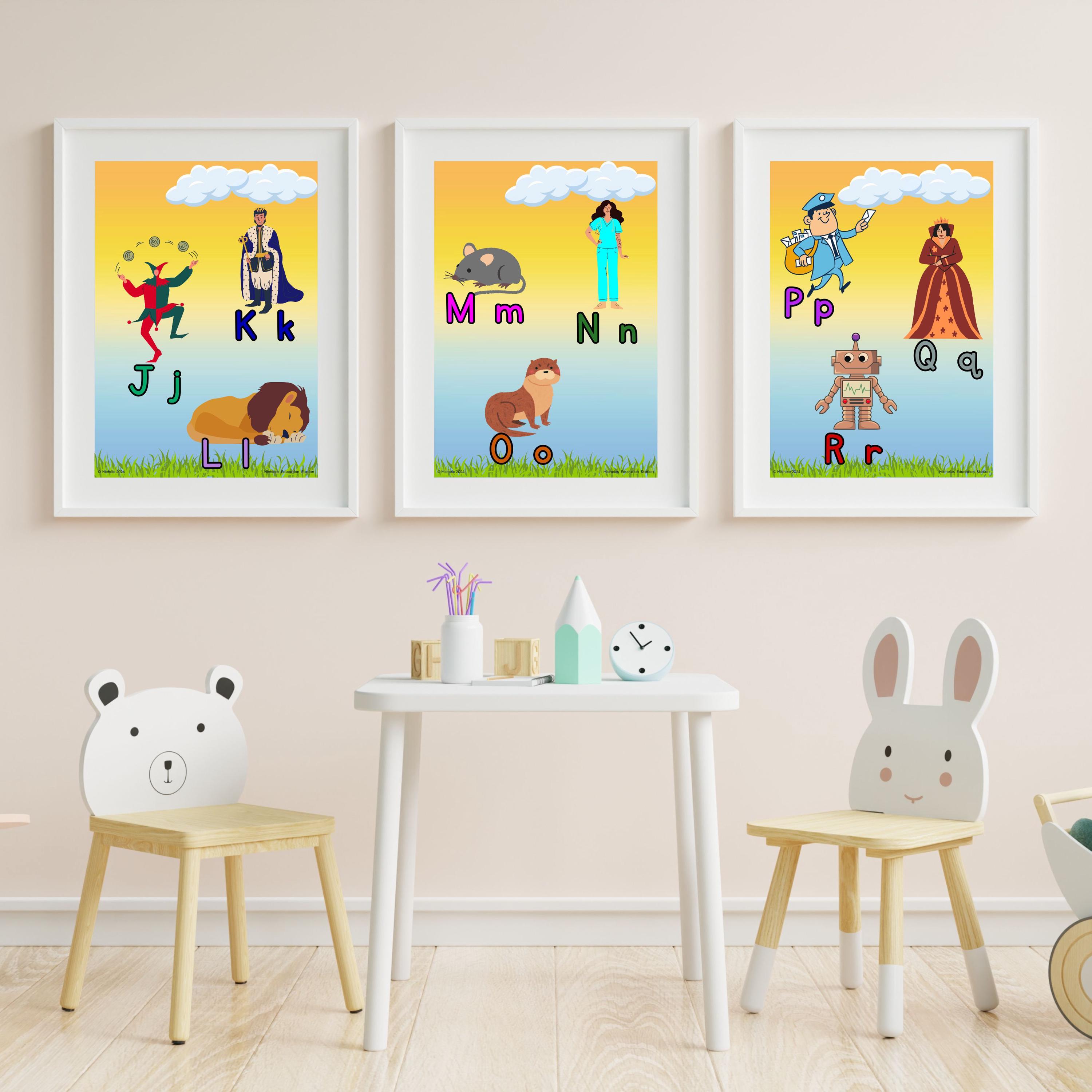 Explore My A4 Digital Alphabet Print Posters: 39 Pages of A-Z Pictures ...