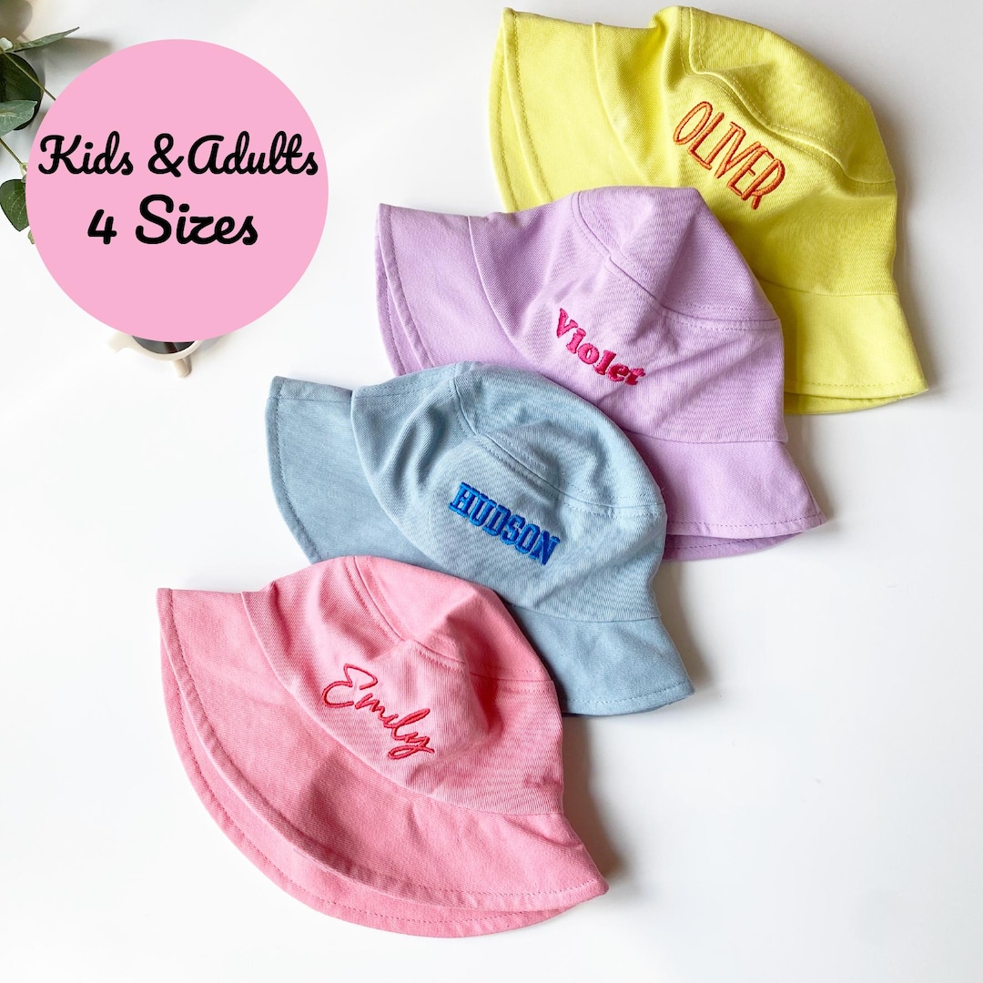 Personalized Summer Family Matching Bucket Hat, Personalized ...