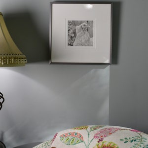 Chicken Drawing chloe , Farm Animal Prints, Fine Art Graphite Drawings ...