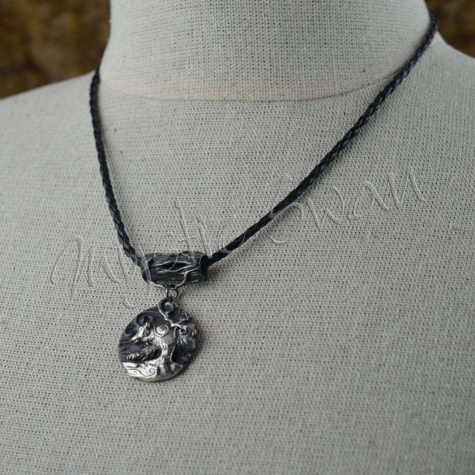 Wolverine Necklace Wolverine Medallion Sterling Silver | Etsy