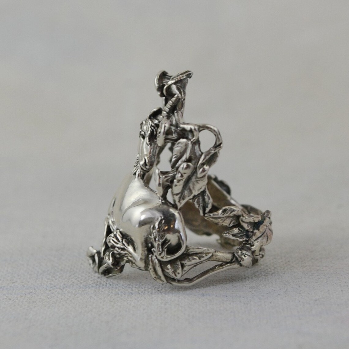 Sterling Silver Unicorn Ring Magical Fantasy Jewelry - Etsy