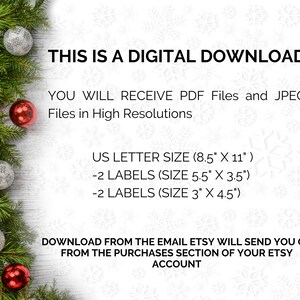Chill Pill Labels, Christmas Printable Candy Jar Labels, Gag Gift for ...
