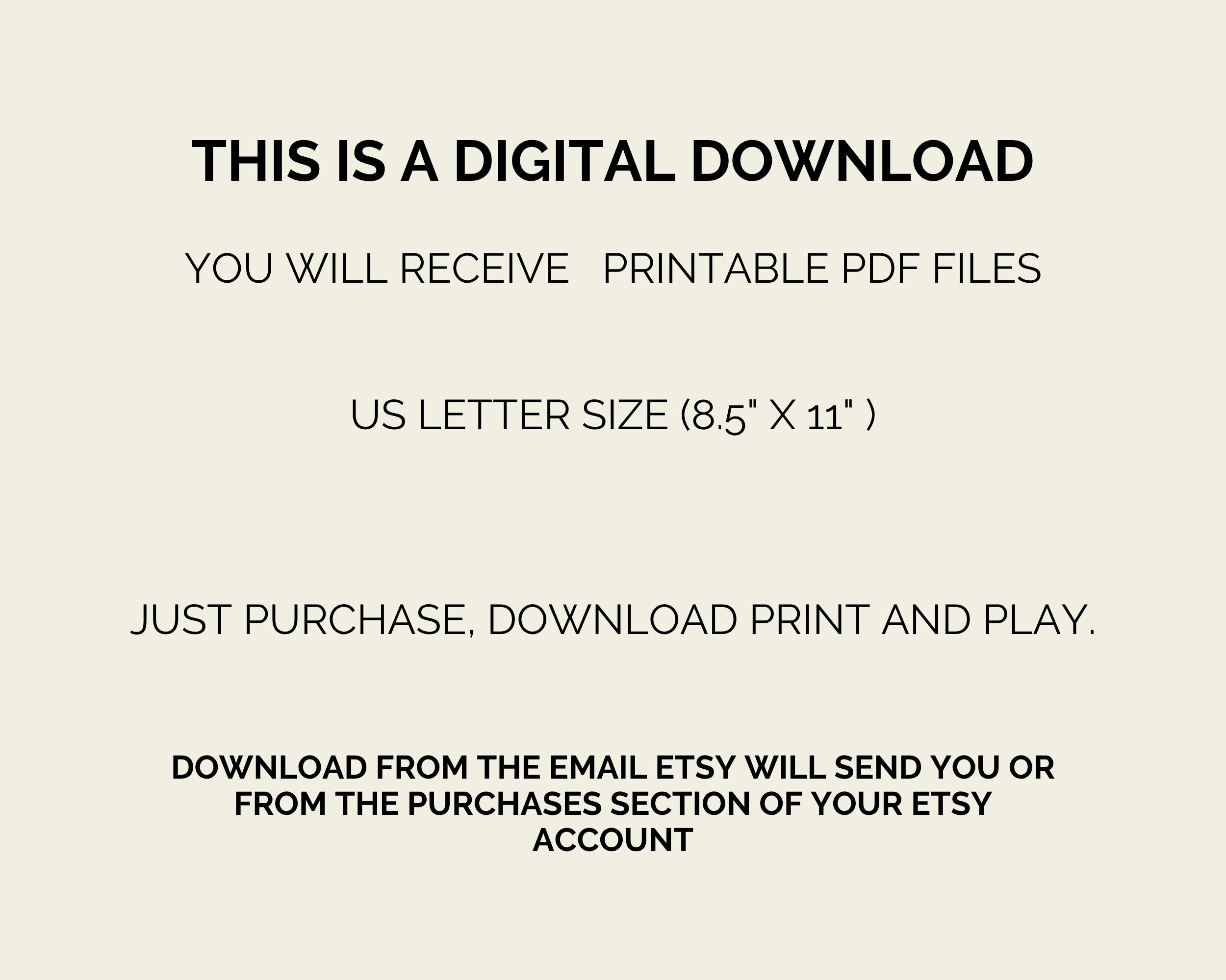 Brain Rot Scavenger Hunt Game Printable, Italian Brainrot Inspired ...