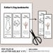 Printable Fingerprint Bookmark for Father's Day, DIY Fingerprint ...