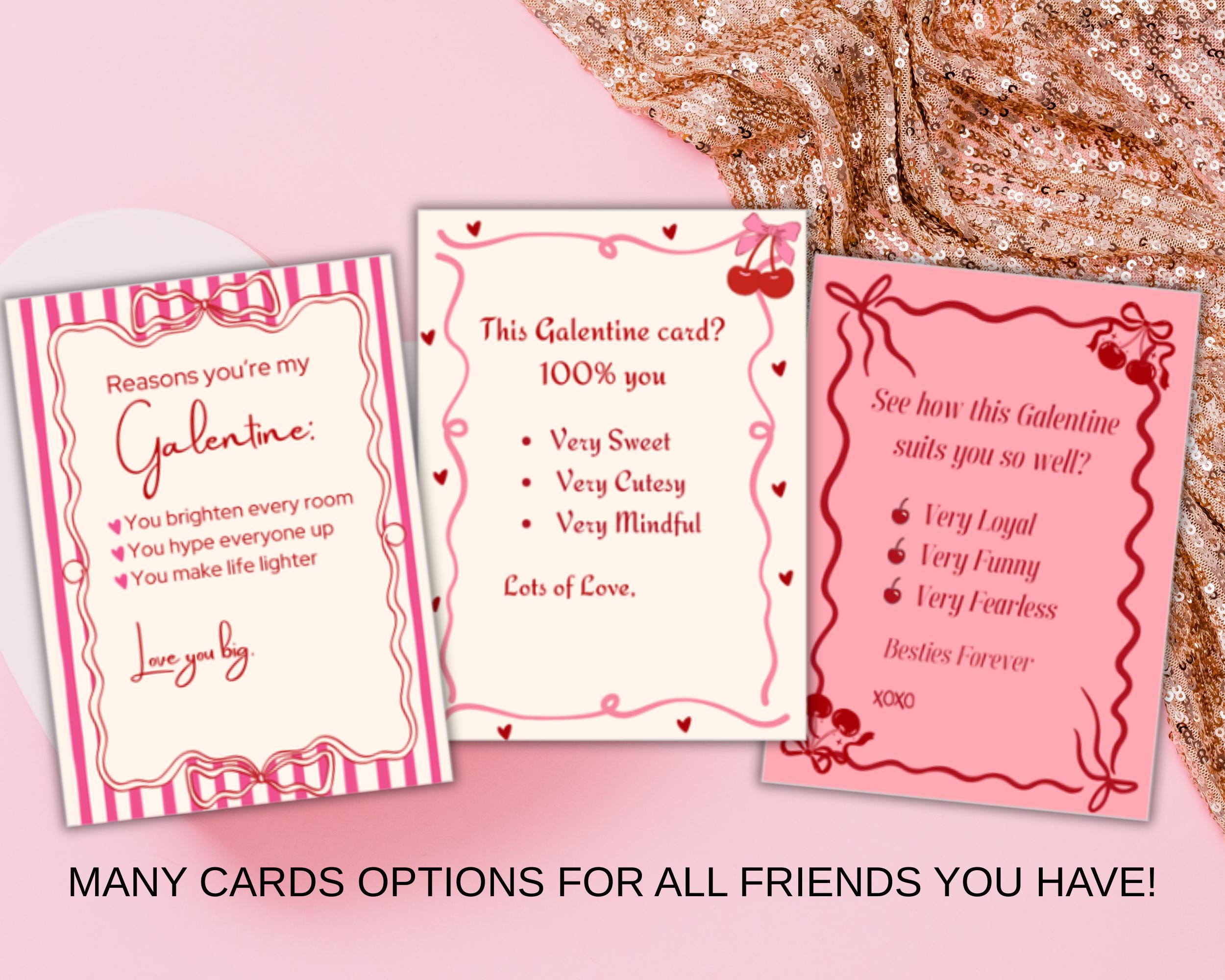 Coquette Meme Galentines Day Tags Printable Coquette Bow Pink ...