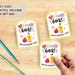 Welcome Back to School Gift Tags Printable, First Day of School Treats ...