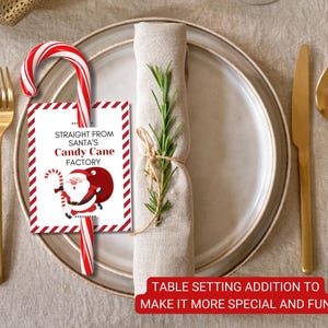 Printable Christmas Candy Cane Holder Gift Tags, Candy Cane Gram Tag ...