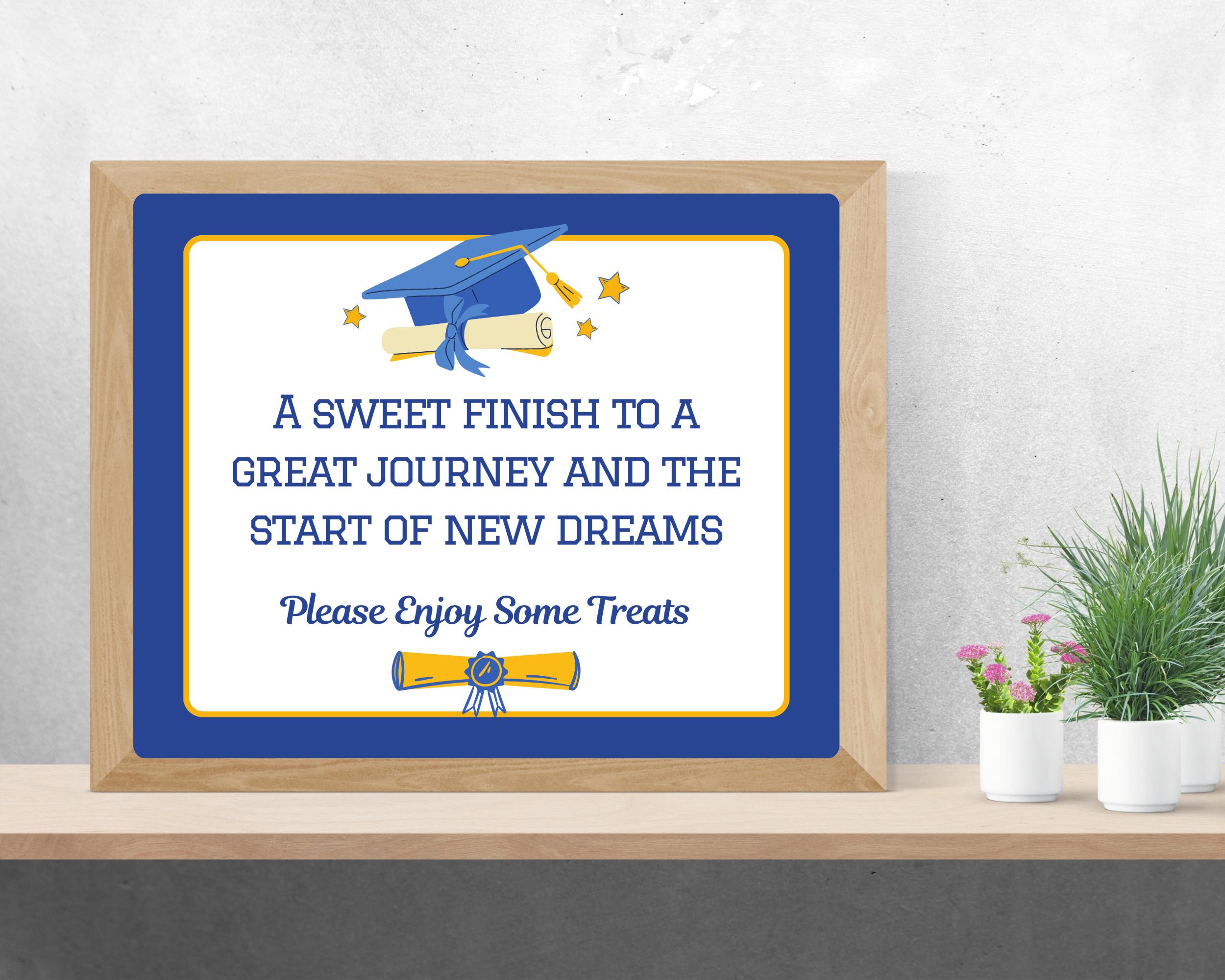 Graduation Candy Bar Sign Set, Printable Graduation Candy Label ...