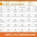 Fall Jeopardy Games Printable, Fun Autumn and Thanksgiving Trivia Games ...