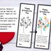 Grandparents Fingerprint Bookmark Craft Printable, Fingerprint Gift for ...