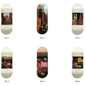 Bellinidecks, Custom Deck for Fingerboard - Realwear Graphic and Shape ...