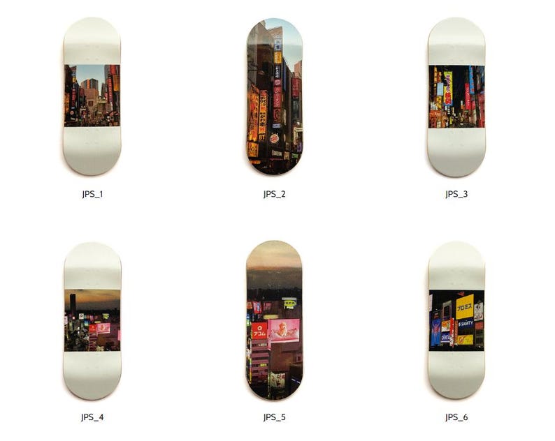 Bellinidecks, Custom Deck for Fingerboard - Realwear Graphic and Shape ...