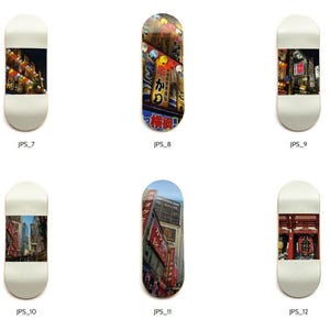 Bellinidecks, Custom Deck for Fingerboard - Realwear Graphic and Shape ...