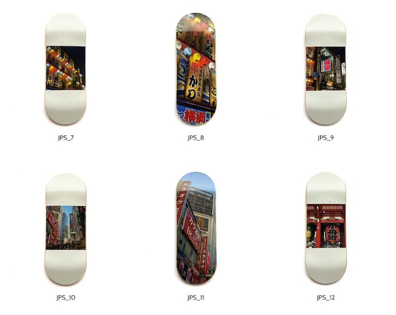 Bellinidecks, Custom Deck for Fingerboard - Realwear Graphic and Shape ...