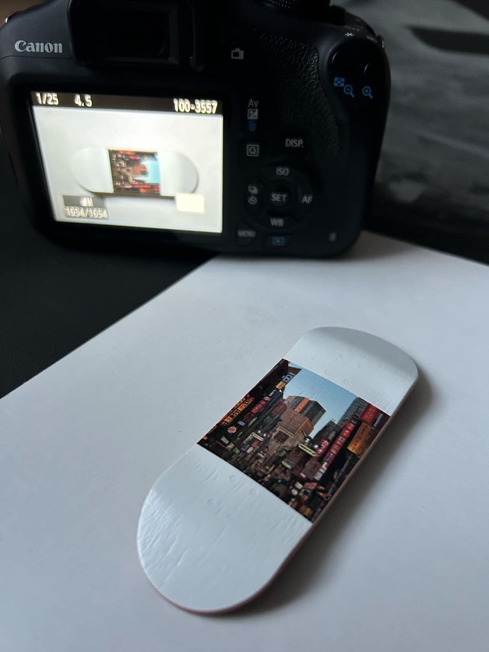 Bellinidecks, Custom Deck for Fingerboard - Realwear Graphic and Shape ...