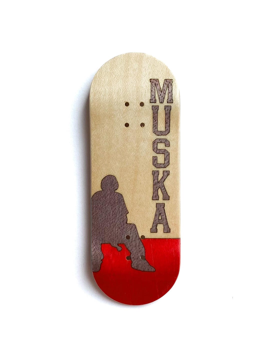 Bellinidecks - Chad Muska Red Silhouette Splitply, 34 Mm, 32 Mm, 29 Mm ...
