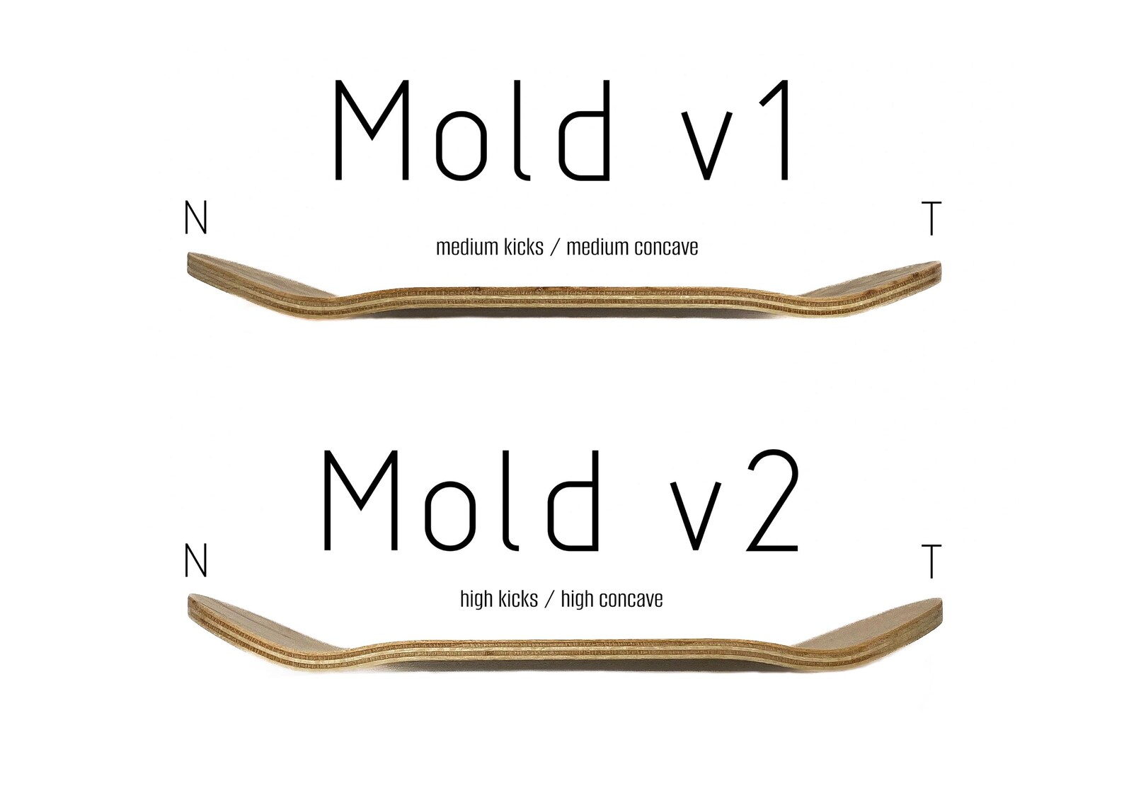 Bellinidecks, Custom Deck for Fingerboard - Realwear Graphic and Shape ...
