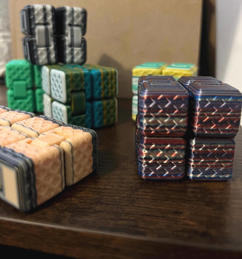 Infinity Cube 3D Print Fidget Toy - Etsy